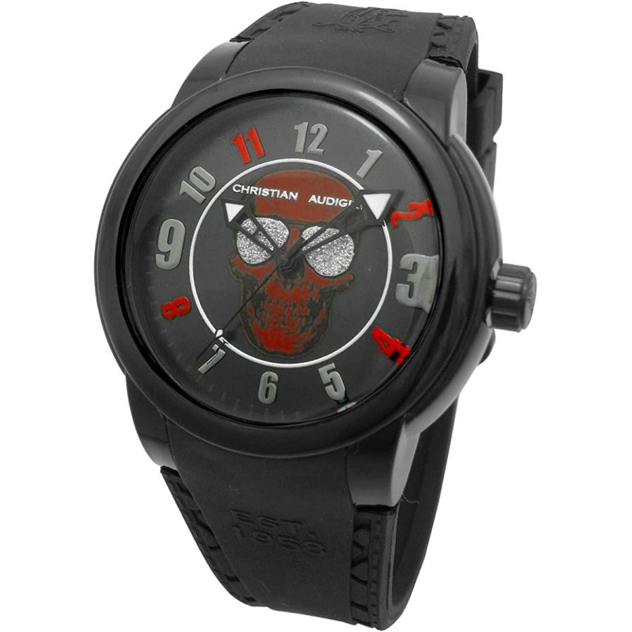 Christian Audigier クリスチャンオードジェー メンズ腕時計 ウレタンベルト SPE-621 : びっくり！house - 通販 - Yahoo!ショッピング