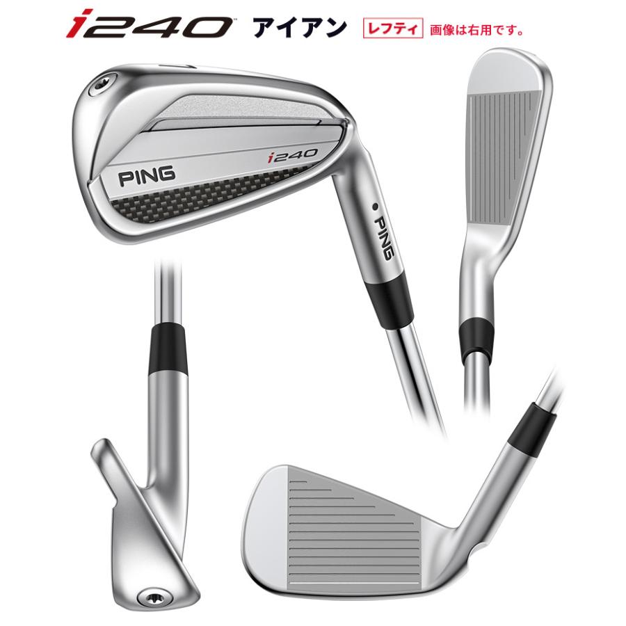 PING (特注 納期3-6週)(レフティ)ピンゴルフ i240 アイアンセット(5本 #6-9,Pw) ダイナミックゴールドHT シャフト 2025年モデル (日本正規品) : 美-健康 ...
