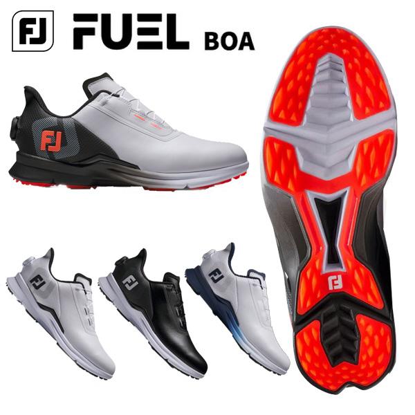 FootJoy（フットジョイ） フューエル ボア(FUEL-BOA) メンズ ゴルフシューズ BOAタイプ Wide スパイクレス 2025年 ...