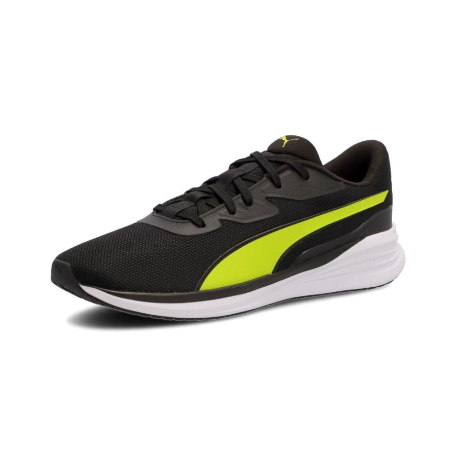 PUMA (取寄) プーマ PMJ-310040-10 ナイト ランナー V3 (10)プーマ ブラック/ライム パウ メンズ・ユニセックス ...