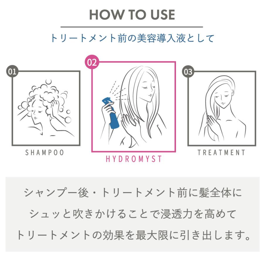 plus eau 【3点セット】 プリュスオー シャンプー トリートメント 各450ml ポンプ ハイドロミスト 200ml セット pluseau プレゼント : 美ProSHOP(メーカー ...