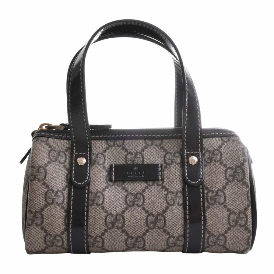 GUCCI（グッチ） GGスプリーム ミニ ハンドバッグ 190400 ベージュ/ブラウン レディース by : ブランド楽市xRAREMY ...