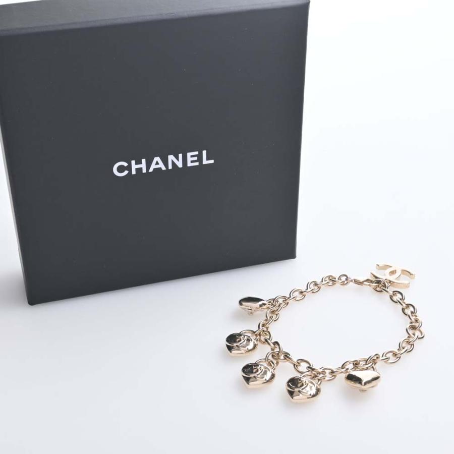 CHANEL シャネル ハート ココマーク ブレスレット B22 B CHANEL シャネル ハート ココマーク ブレスレット B22 B