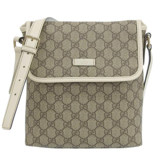 GUCCI Gucci グッチ GGスプリーム ショルダーバッグ 223666 ベージュ/ホワイト レディース gy : ブランド楽市xRAREMY - 通販 - Yahoo!ショッピング