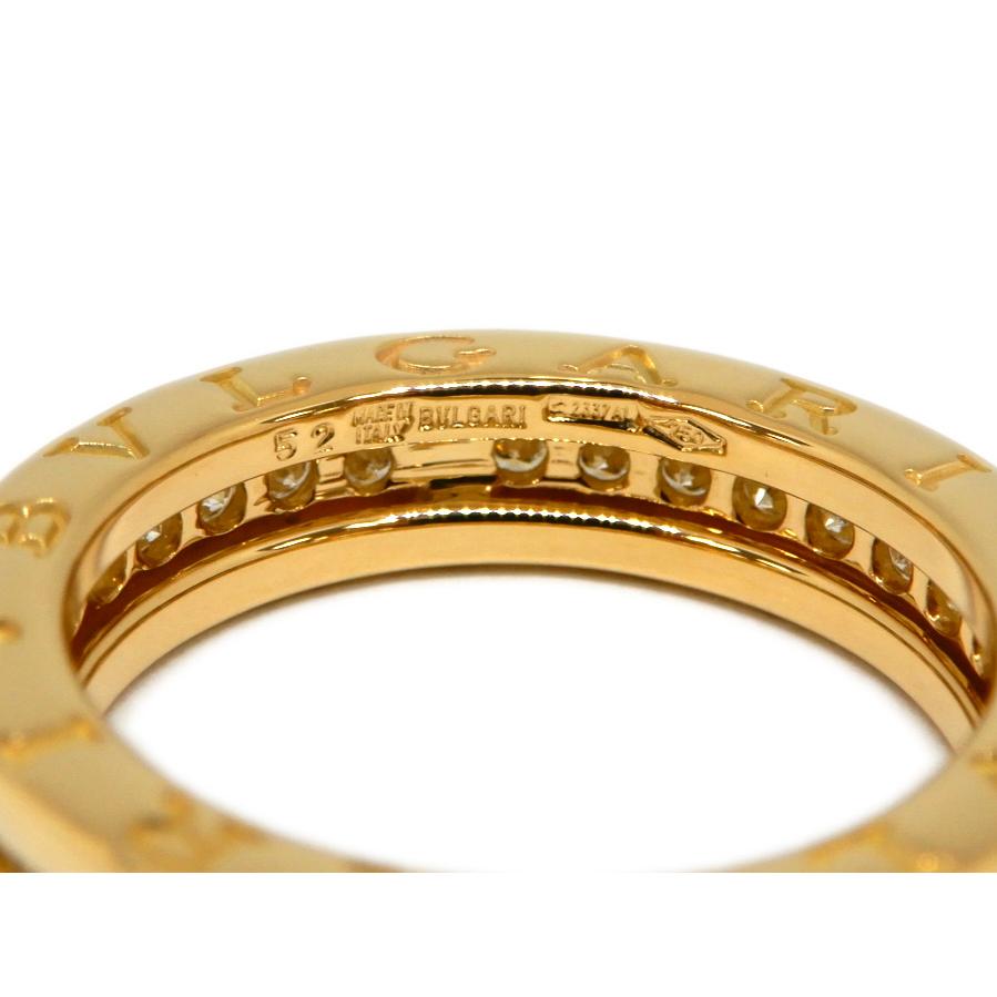 BVLGARI ブルガリ K18YG B-ZERO1 ダイヤ リング XS #52 7.0g ブランドジュエリー ry : ブランド楽市xRAREMY - 通販 - Yahoo!ショッピング