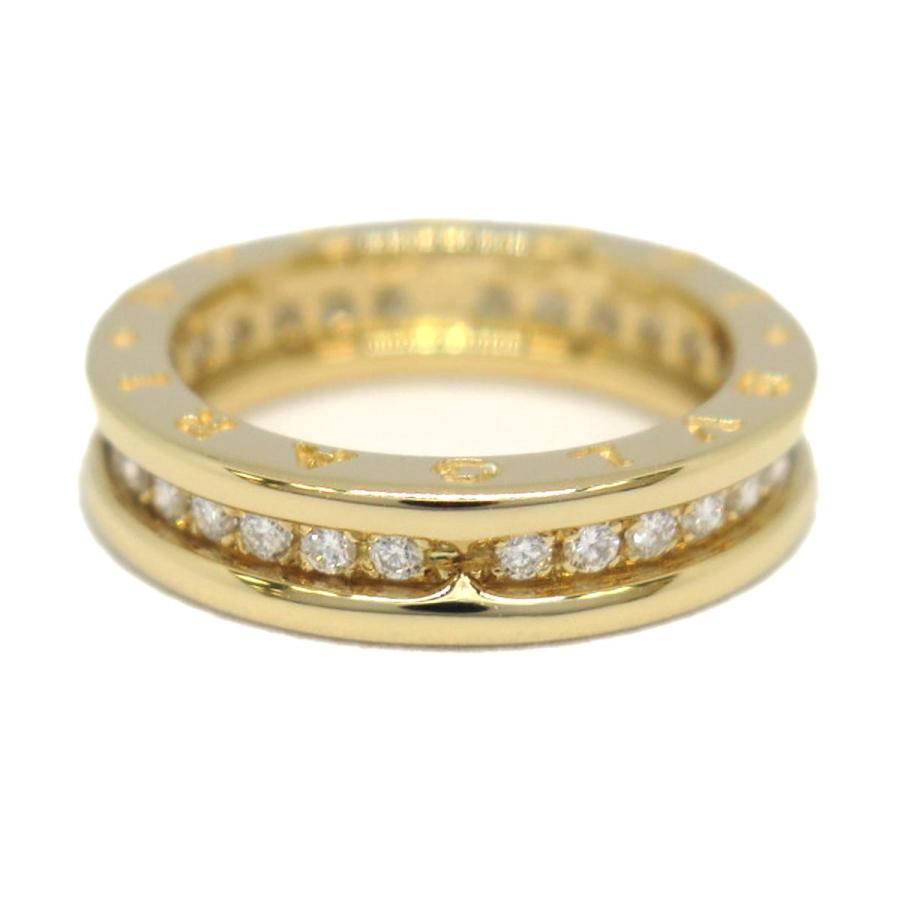 BVLGARI ブルガリ K18YG B-ZERO1 ビーゼロワン ダイヤ リング #XS 8号 レディース ry : ブランド楽市xRAREMY - 通販 - Yahoo!ショッピング