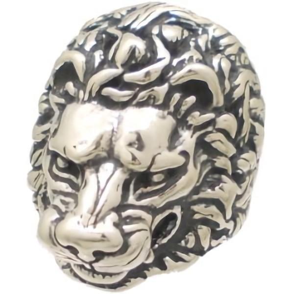 【US10在庫あり】ビルウォールレザー(Bill Wall Leather/BWL)ライオンシルバーリング(指輪) : r395 : シルバー ...