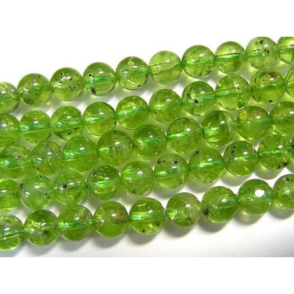 ペリドット ラウンド 連販売 約6mm 3000250 : Bクラフト - 通販 - Yahoo!ショッピング