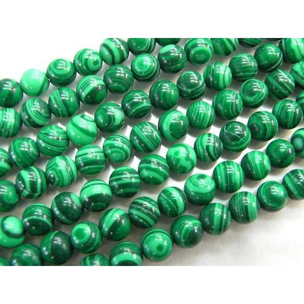 マラカイト（人工） ラウンド 連販売 約4mm 孔雀石 3000251☆ : 3000251 : Bクラフト - 通販 - Yahoo!ショッピング