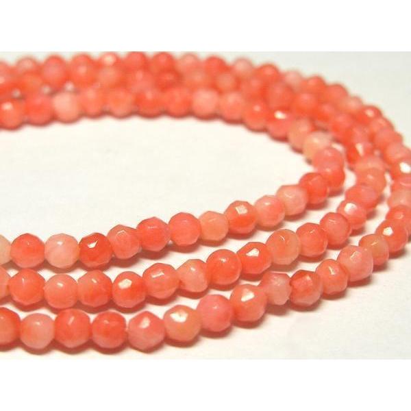 珊瑚 連販売 ピンク ラウンドカット 約3mm 3000676☆ : Bクラフト - 通販 - Yahoo!ショッピング