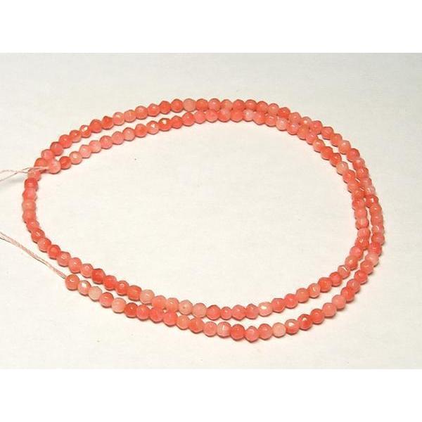 珊瑚 連販売 ピンク ラウンドカット 約3mm 3000676☆ : Bクラフト - 通販 - Yahoo!ショッピング