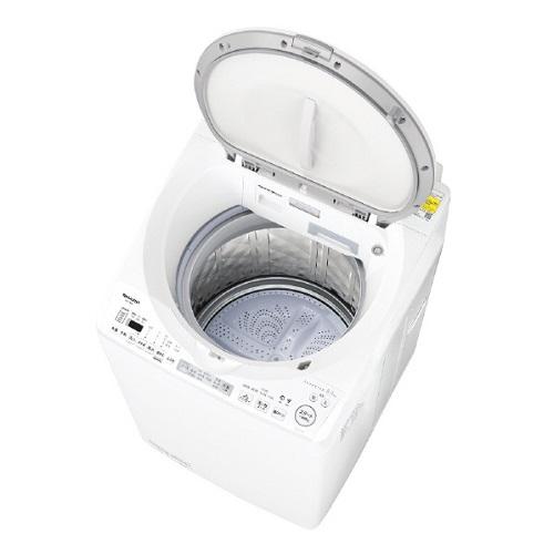 SHARP 洗濯乾燥機 タテ型 洗濯・脱水容量8kg 乾燥容量4.5kg 穴なし槽 ホワイト系 シャープ ES-TX8K-W : B-サプライズ - 通販 - Yahoo!ショッピング