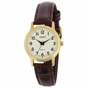 J-AXIS 腕時計 SCRIPT スクリプト ゴールド サンフレイム SSL08-GY : B-サプライズ - 通販 - Yahoo!ショッピング