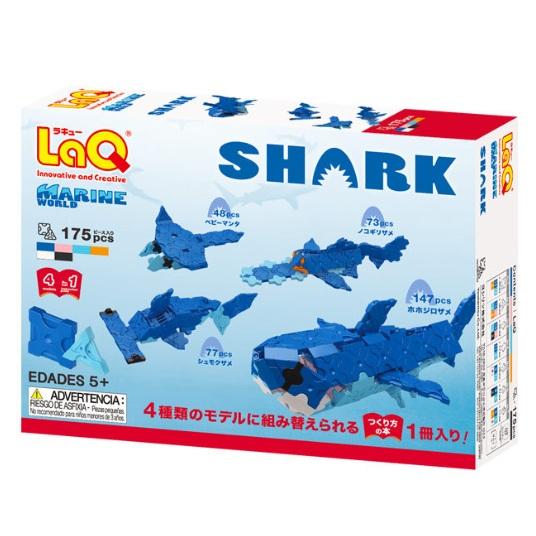 LaQ ラキュー マリンワールド シャーク 175ピース 作り方ガイド付き : 育児グッズと輸入玩具の店 ほっぺ - 通販 - Yahoo!ショッピング