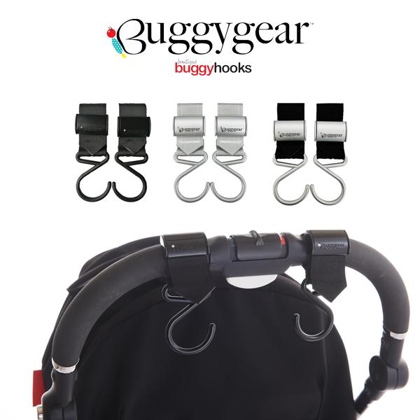 Buggygear（バギーギア） ブティック バギーフック ベビーカーフック アクセサリー ベビーカー用フック 2個セット : ベビージ ...