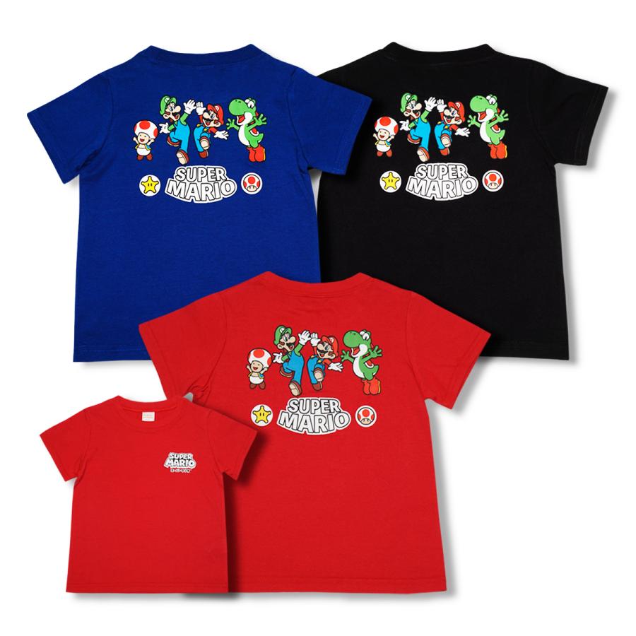【本体綿100％】2025年 夏物 スーパーマリオ 半袖Tシャツ Super Mario 任天堂 Nintendo : ベビーマーケット ...