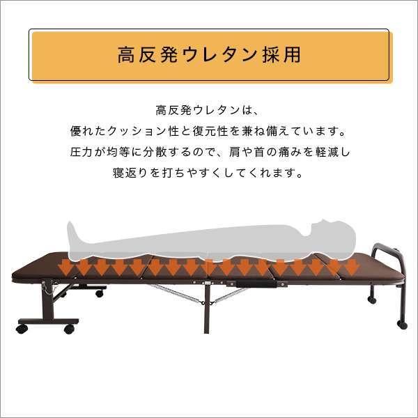 11日までポイント5倍 ウレタン 折りたたみ パイプベッド シングルサイズ Quisis クイシス 新生活 引越し 家具 : Baby ...