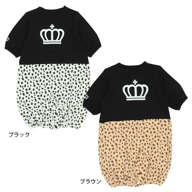 BABYDOLL 子供服 2WAYオール 長袖 アニマル 切替 9141B 新生児 BABYDOLL 子供服 2WAYオール 長袖 アニマル 切替 9141B 新生児