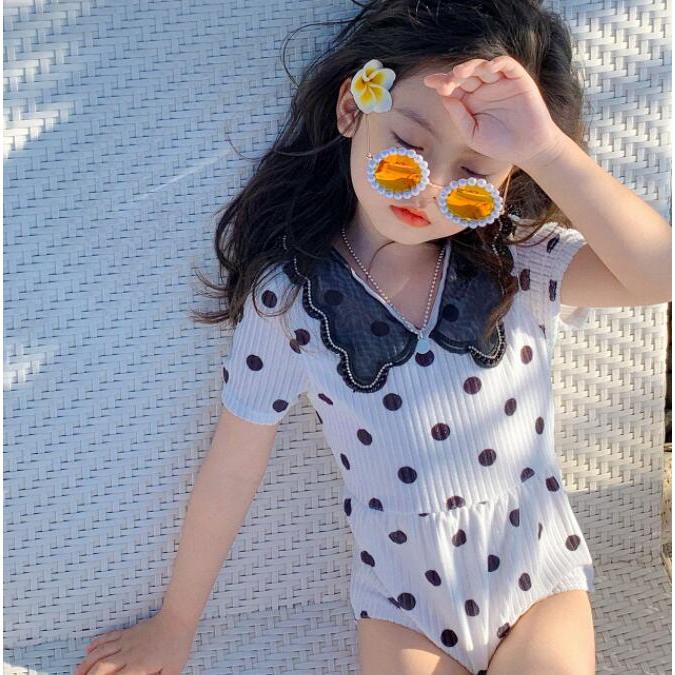 襟付き 水玉模様 水着 90~140cm A1101 : BABY&MATERNITY - 通販 - Yahoo!ショッピング