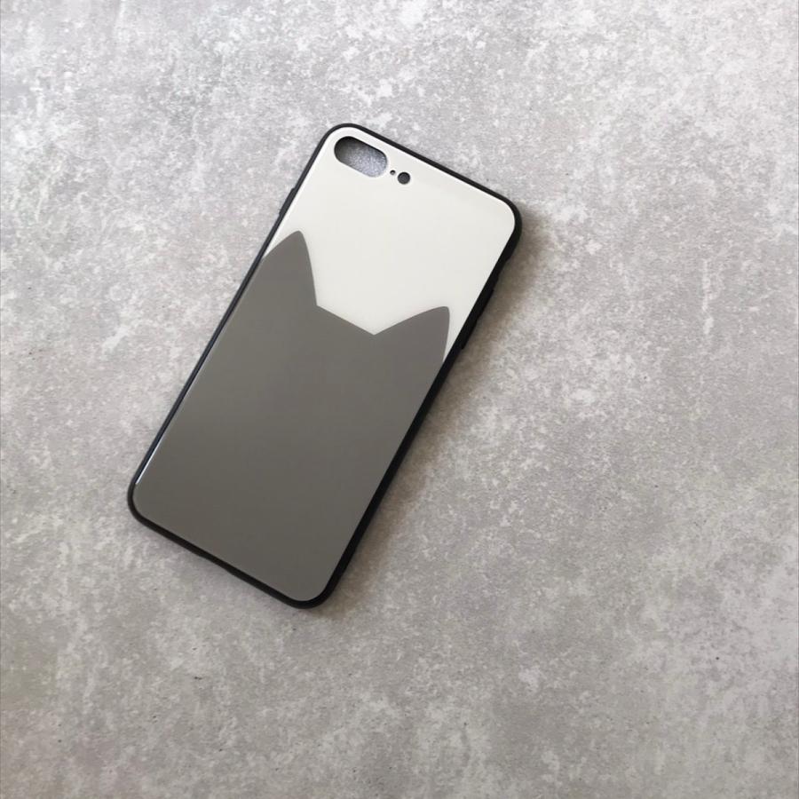 iPhone7Plus iPhone8Plus iPhoneケース スマホケース アイフォンケース スマホカバー べっ甲 猫 キャット くすみカラー : BABYSELECT - 通販 ...