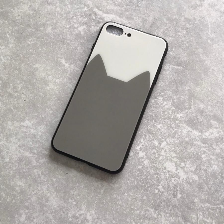 iPhone7Plus iPhone8Plus iPhoneケース スマホケース アイフォンケース ねこ 猫 ネコ キャット ピンク グレー ティファニーブルー アイボリー ...
