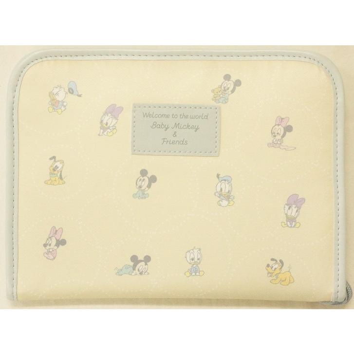 【メール便利用！送料込み】クーザDisneyディズニーベビーミッキー＆フレンズ ジャバラマルチケース(母子手帳ケース)DFJM-2601K ...