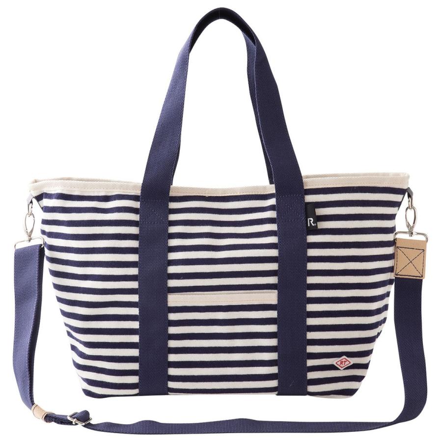 ROOTOTE マザーズバッグ ルートート SN.マミールーコットンテンジク-C おむつ替えシート ポーチ付き 3点セット MammyROO ボーダーネイビー : BACK - 通販 ...