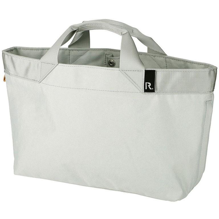 ROOTOTE トートバッグ SN.デリコーテッドクロス-B レディーストート ルートート DELI Coated cloth シルバーグレー : BACK - 通販 - Yahoo!ショッピング