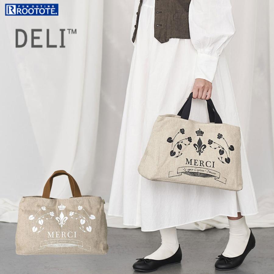 トートバッグ ROOTOTE EU.デリグレイン-A レディーストート ルートート DELI 1829 ブラウン : 20191 : BACK - 通販 - Yahoo!ショッピング