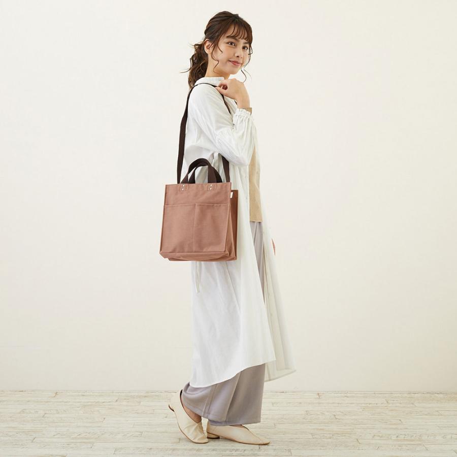 ROOTOTE トートバッグ SN.スクエア2way.リペレントキャンバス-D レディーストート ルートート SQUARE 2way 2681 ブルー : BACK - 通販 - Yahoo ...