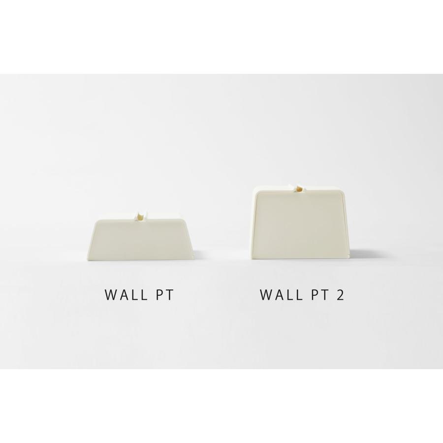 ペーパータオルホルダー ideaco イデアコ WALL PT2 壁掛けペーパータオルケース キッチンペーパー ペーパータオルケース ウォールピーティー2 ホワイト : BACK - 通販 ...