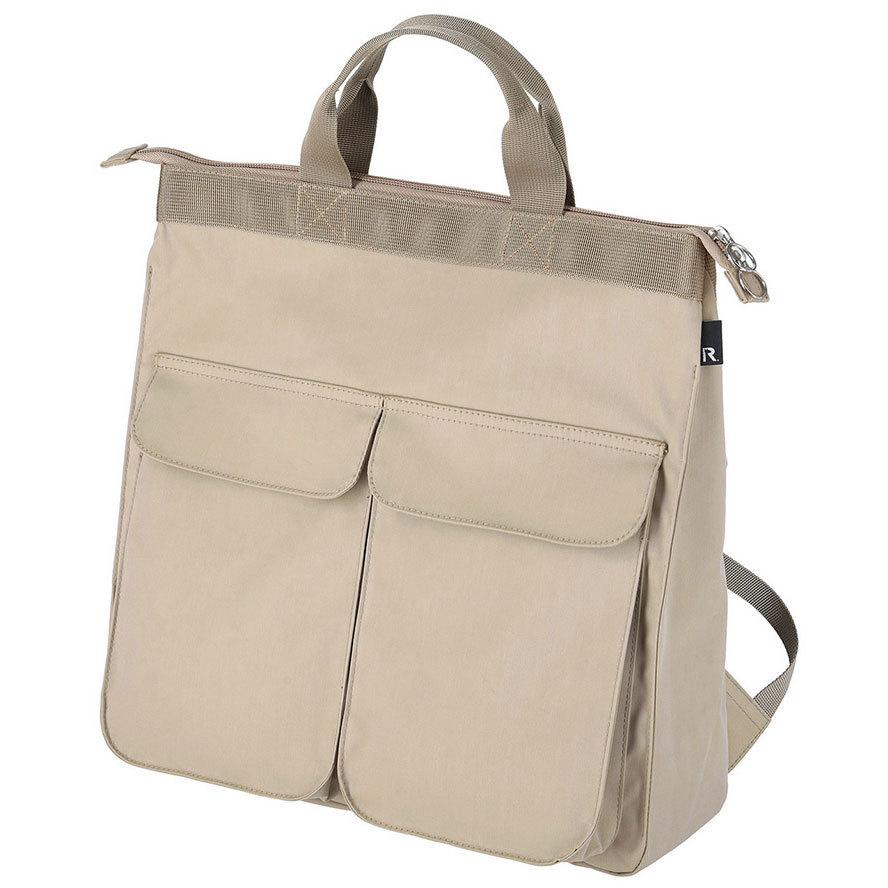 ROOTOTE トートバッグ SN.セオルーデイズ-B レディーストート ルートート CEOROO 2991 ベージュ : BACK - 通販 - Yahoo!ショッピング