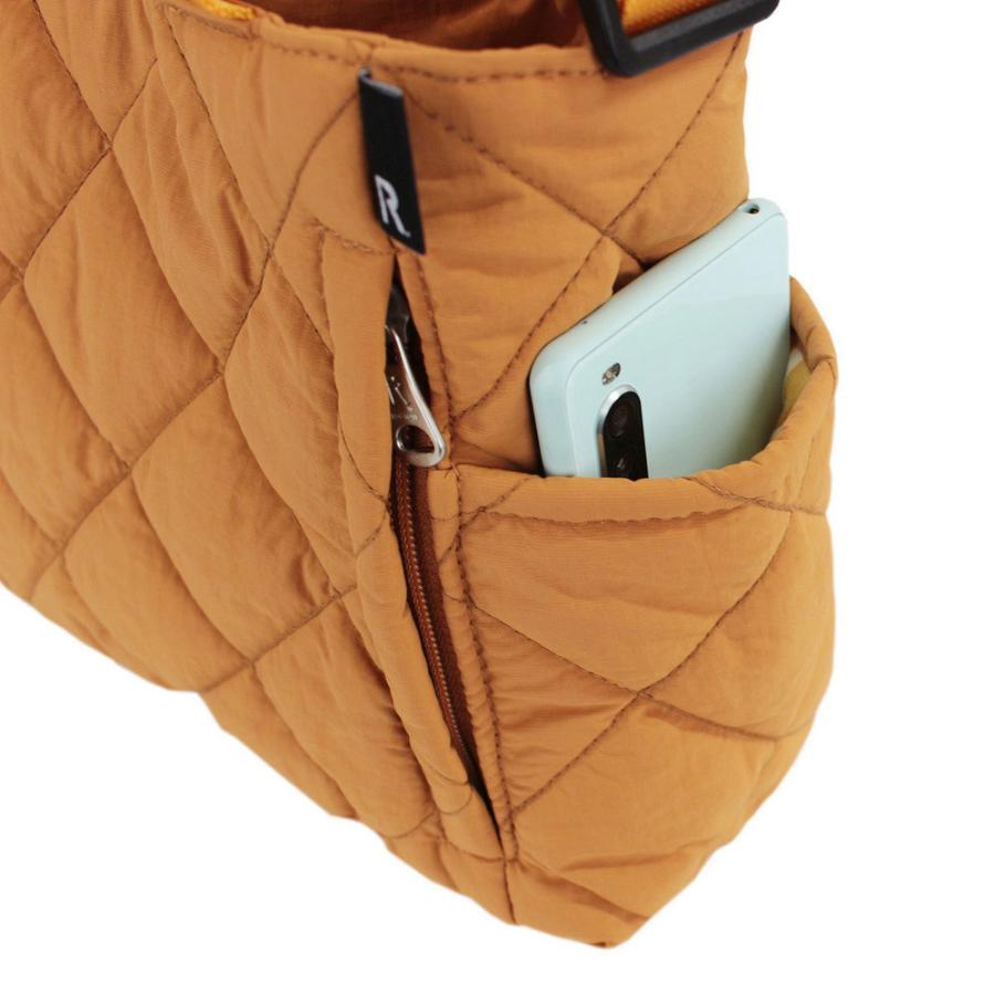 ROOTOTE（ルートート） 2022新作 ショルダーバッグ スクエア2way.ダイヤキルト-E ショルダートート SQUARE 2way 1365 ベージュ : BACK - 通販 ...