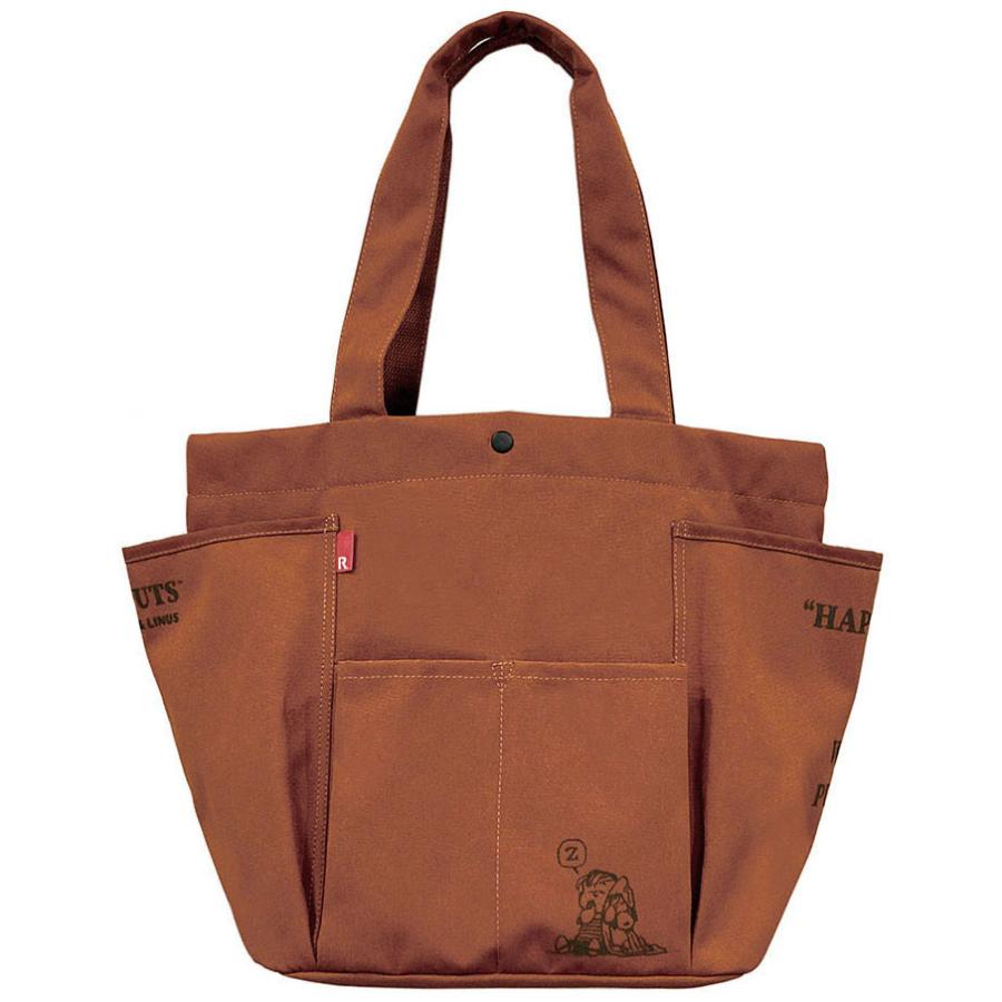 ROOTOTE スヌーピーバッグ IP.ミディアム.ポケッツ.ピーナッツ スヌーピーコラボ スヌーピートートバッグ ルートート MEDIUM PEANUTS-7U 8263 ブリック ...