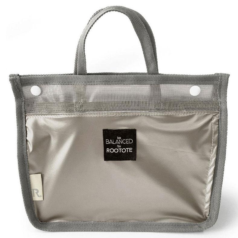 ROOTOTE 2022新作 スパバッグ 正規品 SN.スパルー.バランスト 温泉バッグ ルートート SPAROO 1424 タンタルシルバー : BACK - 通販 - Yahoo!ショッピング