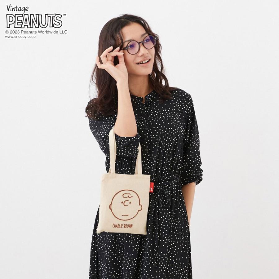ROOTOTE（ルートート） 2023新作 スヌーピーバッグ 正規品 IP.ベビールー.ピーナッツ-8C スヌーピーコラボ トートバッグ baby roo 8311 ルーシー : BACK ...