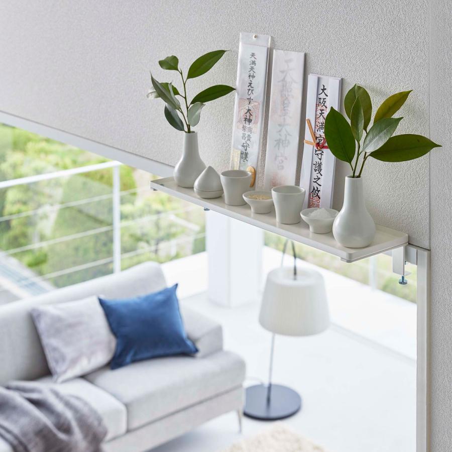 tower モダン神棚 山崎実業 正規品 TOWER タワー 鴨居上 神棚 W45 洋風 おしゃれ ホワイト : BACK - 通販 - Yahoo!ショッピング