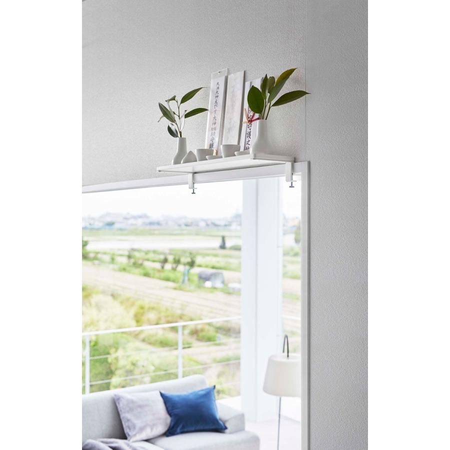 tower モダン神棚 山崎実業 正規品 TOWER タワー 鴨居上 神棚 W45 洋風 おしゃれ ホワイト : BACK - 通販 - Yahoo!ショッピング