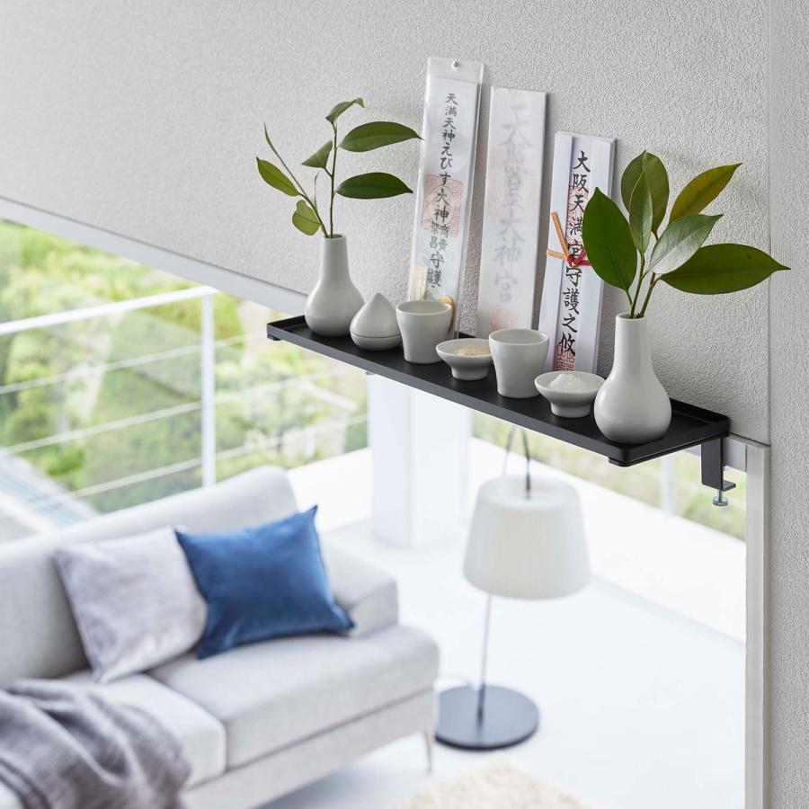 tower モダン神棚 山崎実業 正規品 TOWER タワー 鴨居上 神棚 W45 洋風 おしゃれ ブラック : BACK - 通販 - Yahoo!ショッピング