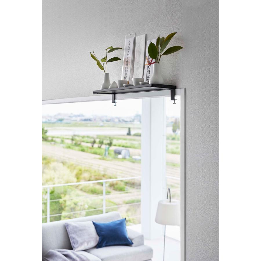 tower モダン神棚 山崎実業 正規品 TOWER タワー 鴨居上 神棚 W45 洋風 おしゃれ ブラック : BACK - 通販 - Yahoo!ショッピング