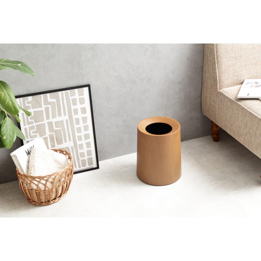 ゴミ箱 正規品 ideaco イデアコ TUBELOR HOMME チューブラーオム ダストボックス ごみ箱 チューブラー チークウッド : BACK - 通販 - Yahoo!ショッピング