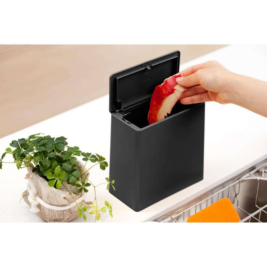 ゴミ箱 正規品 ideaco イデアコ TUBELOR mini flap チューブラーミニフラップ ダストボックス ごみ箱 チューブラー グレー : BACK - 通販 - Yahoo!ショッピング