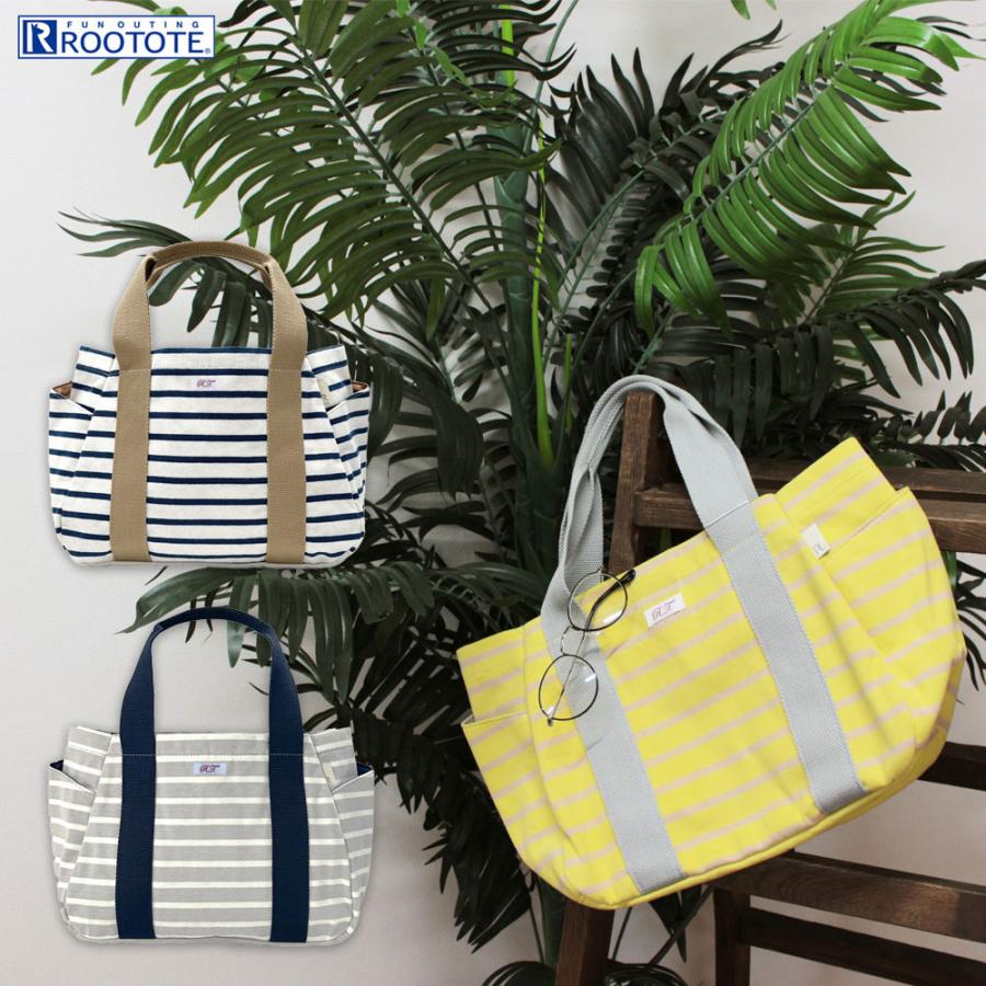 2023新作 トートバッグ 正規品 ROOTOTE ルートート NA.デリ.パルーティ.テンジク-C レディーストート トート DELI Parootie 3080 イエローxベージュ ...