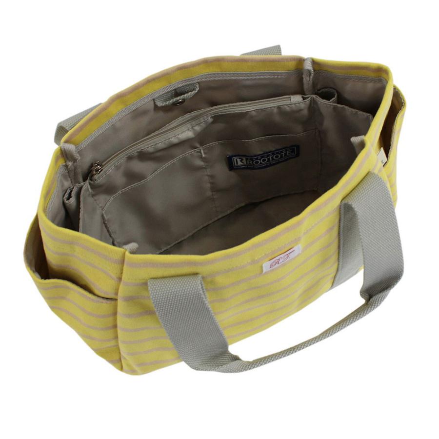 2023新作 トートバッグ 正規品 ROOTOTE ルートート NA.デリ.パルーティ.テンジク-C レディーストート トート DELI Parootie 3080 イエローxベージュ ...