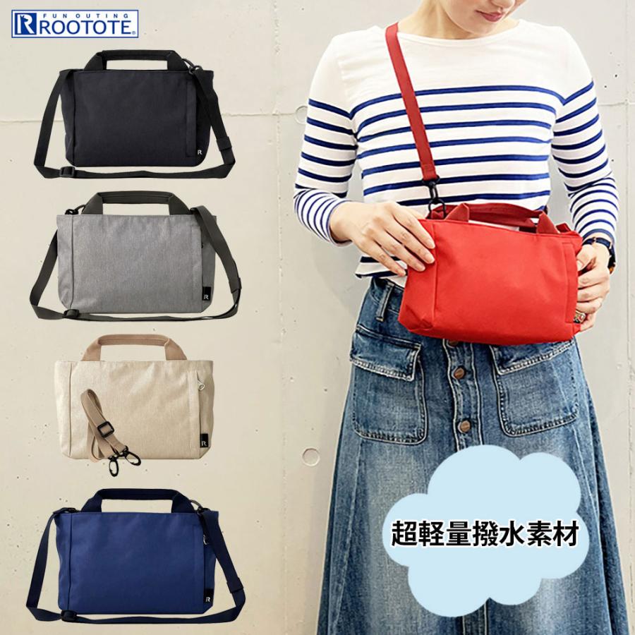 ROOTOTE 2023新作 トートバッグ 正規品 ルートート SN.ベビールー.ライトウォーターリペレント-E レディーストート babyroo 超軽量撥水素材 ロイヤルブルー : BACK ...