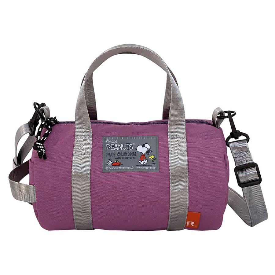 2023新作 スヌーピーバッグ 正規品 ROOTOTE ルートート IP.ドラム.ピーナッツ-8K スヌーピーコラボ スヌーピートートバッグ Drum PEANUTS 8324 ピンク ...