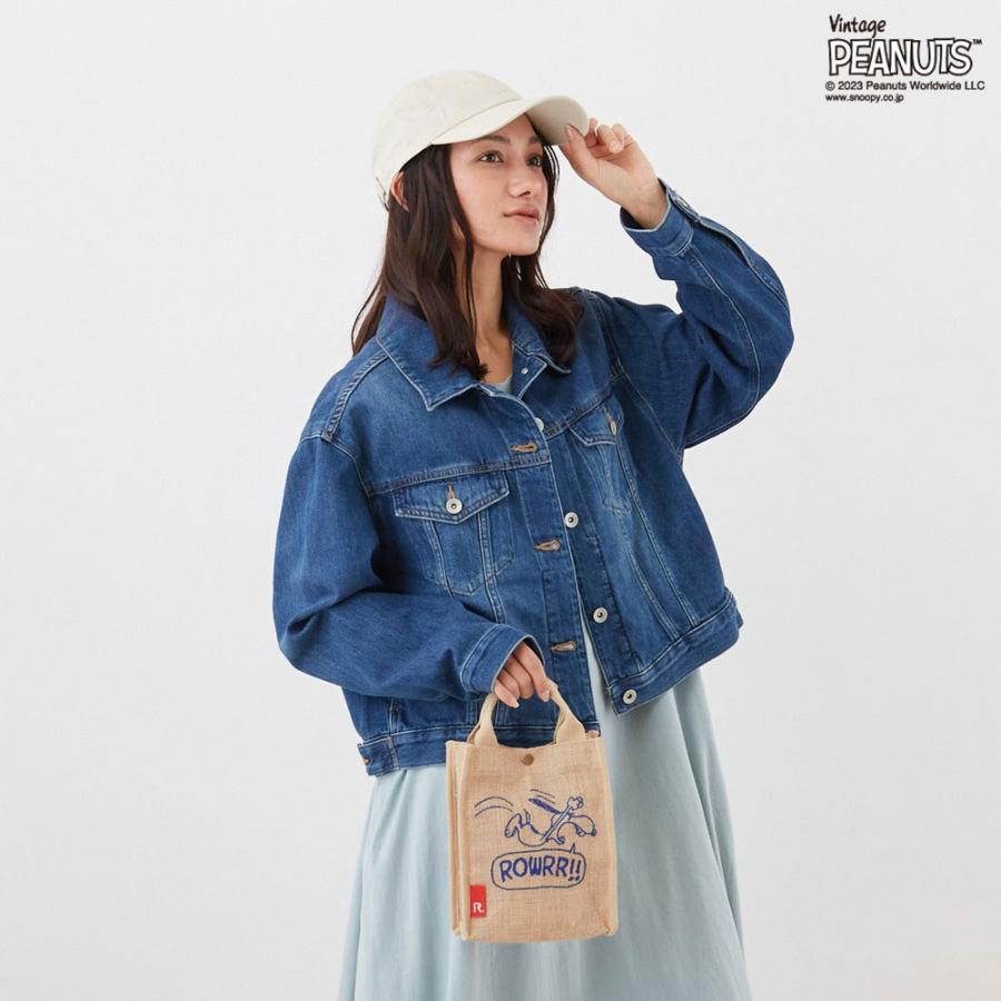 ROOTOTE 2023新作 スヌーピーバッグ 正規品 ルートート ベビールー.ジュート.ピーナッツ スヌーピーコラボ babyroo PEANUTS 8319 フォゲット・イット ...