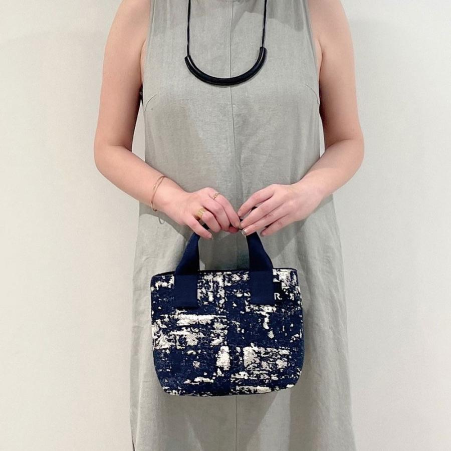 ROOTOTE（ルートート） 2023新作 ミニトート 正規品 LT.ベビールー.パターンファブリック-J ミニトートバッグ ショルダーバッグ baby roo 3093 タイダイネイビー ...