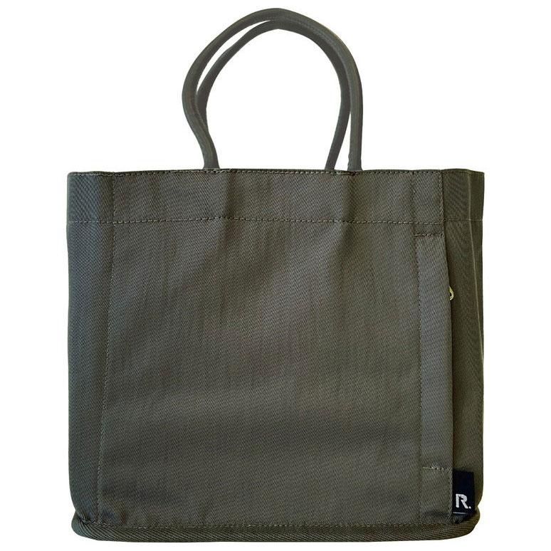 ROOTOTE 2023新作 トートバッグ 正規品 ルートート SN.スクエア.オーバーラップ-A レディーストート トート SQUARE OVERLAP 3069 グレー : BACK ...