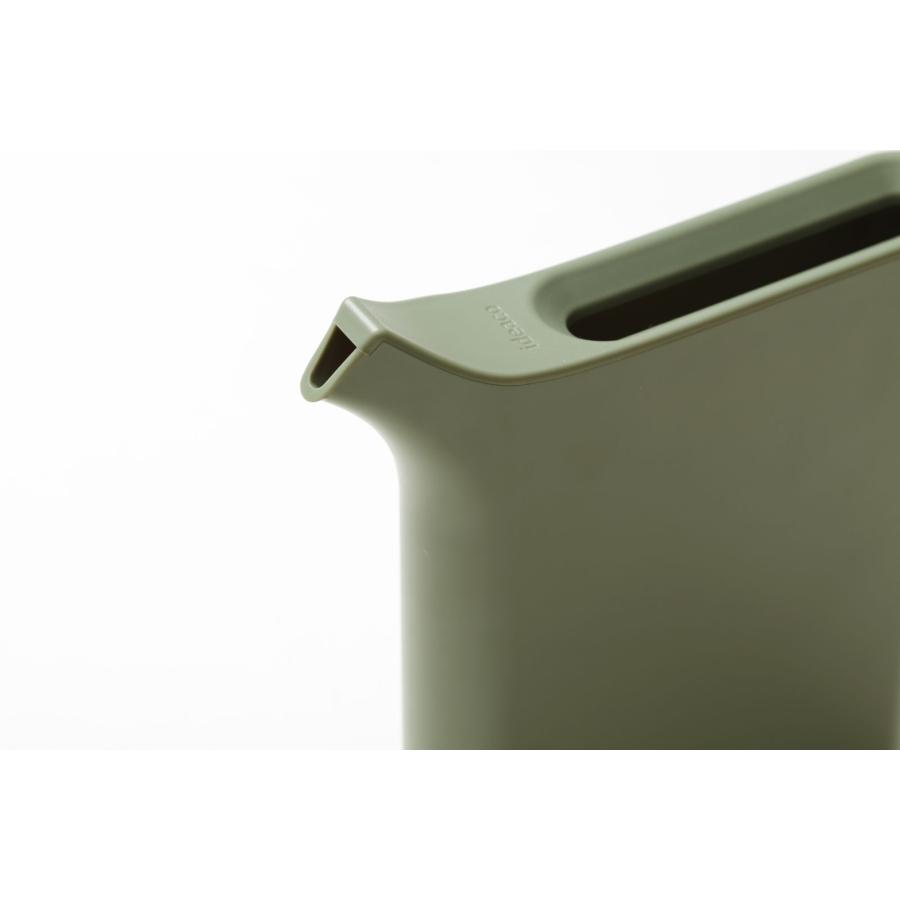 ジョーロ 正規品 ideaco イデアコ Mizusashi ブック型ジョーロ ミズサシ じょうろ 水差し モスグリーン : BACK - 通販 - Yahoo!ショッピング